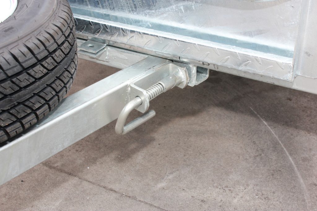 7x4 Galvanised Single Box No Cage Trailer - Trailers Star