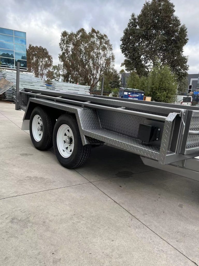 10x5 Heavy Duty Tandem Box Trailer With Electric Brake 2800KG GVM ...
