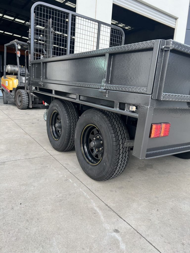 8X6 Tandem Axle Heavy Duty Flat Top With Removable Sides - Trailers Star